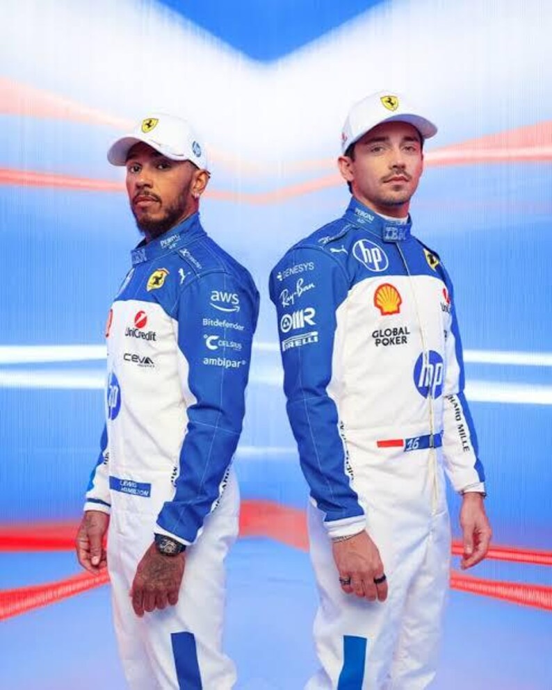 F1 Ferrari Lewis Hamilton Go Kart Racing Suit, CIK/FIA Level 2 Approved ...