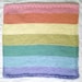 BABY BLANKET PATTERN: Easy Knit Rainbow Baby Blanket Knitting Pattern ...