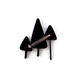 Mid Century Modern Trees Brooch, Vintage 1950 Style Blue Brooch, Retro ...