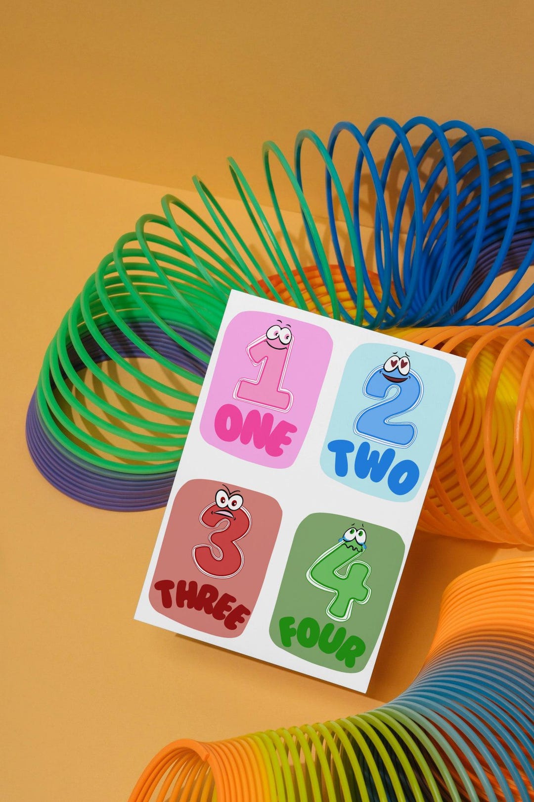 Printable Numbers Flashcards for Kids | 1-10 Number Vocabulary Cards ...