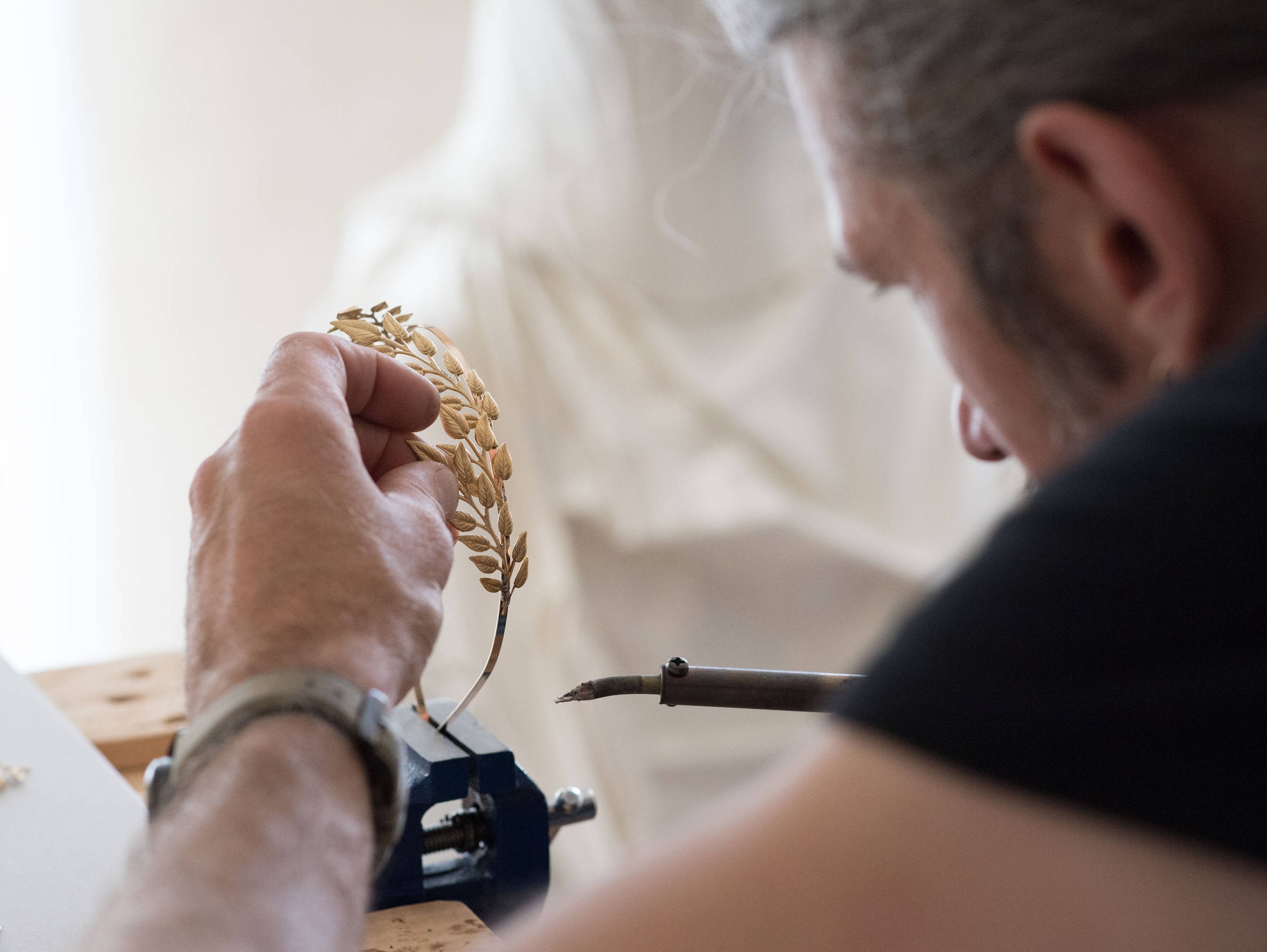Gold Leaf Headband Greek Goddess Headband Grecian Tiara - Etsy Australia