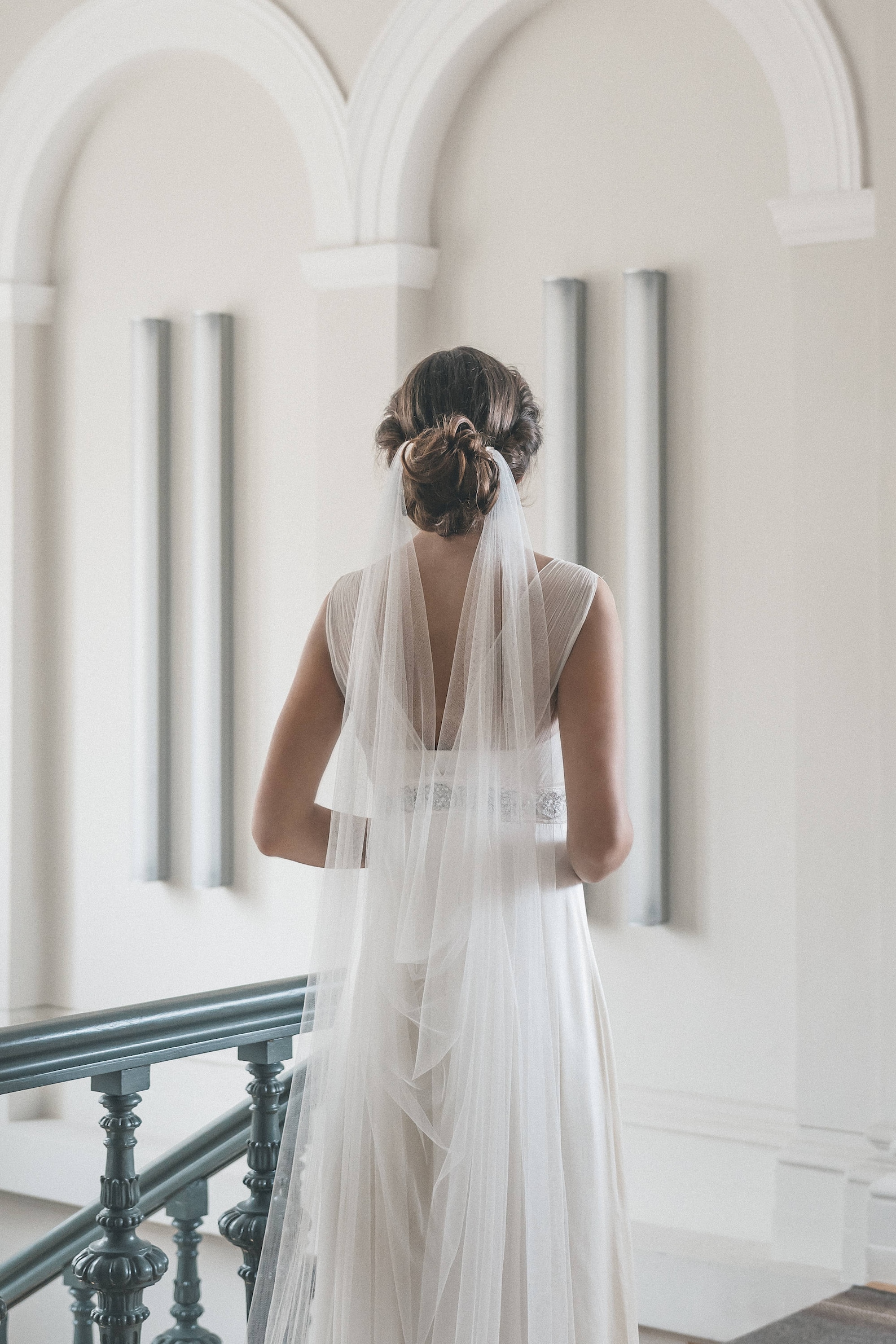 Draped Veil Wedding Veil Boho Veil Soft English Tulle - Etsy