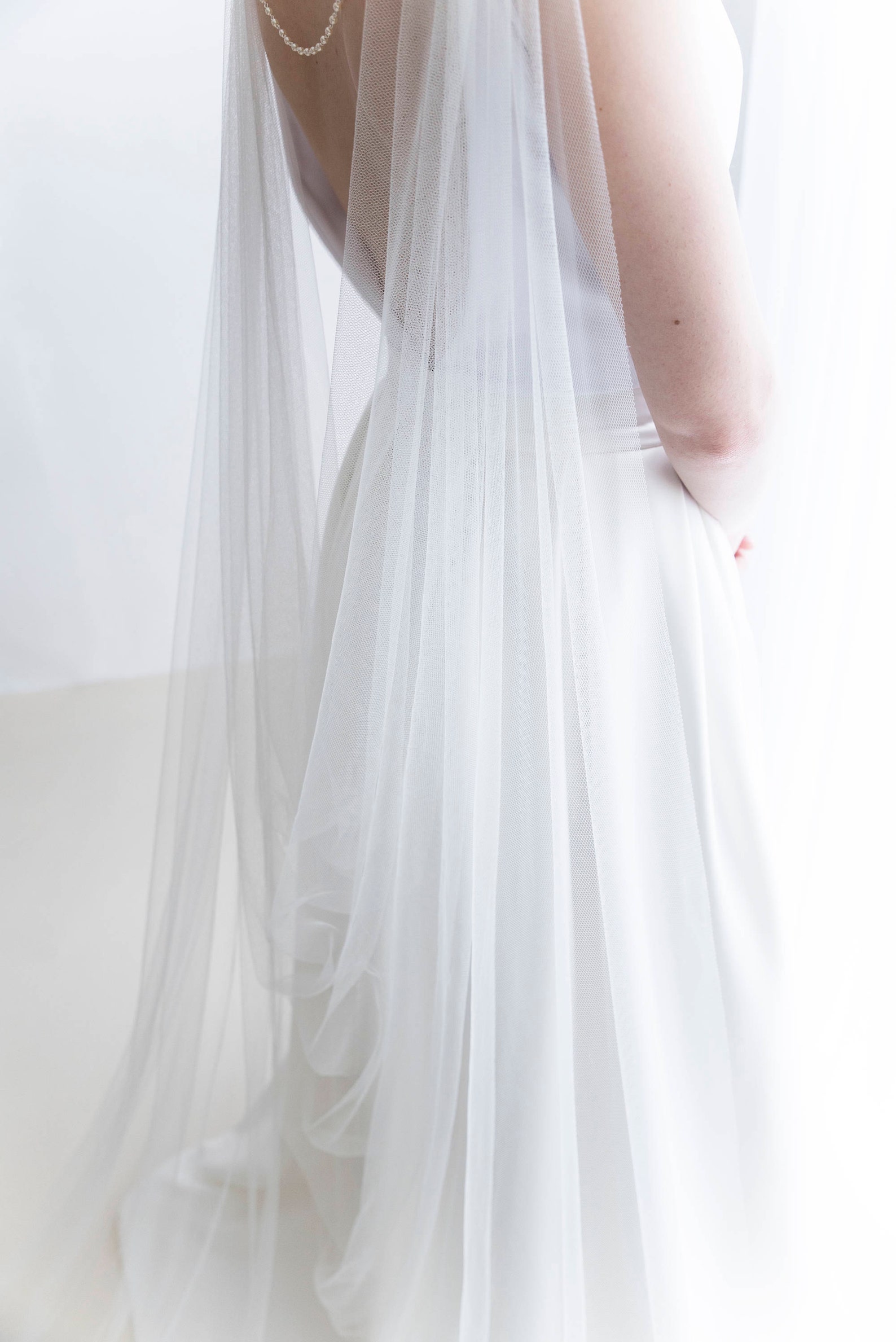Cape de mariage, voile de cape de mariée, voile d'épaule, cape de ...