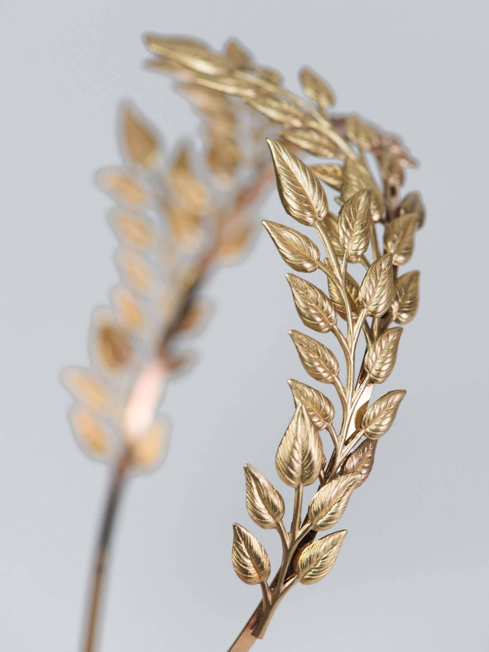 Gold Leaf Headband Greek Goddess Headband Grecian Tiara - Etsy