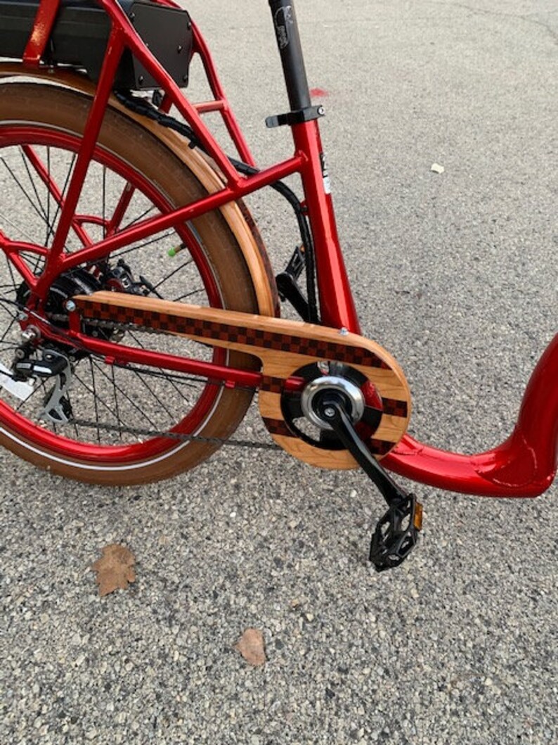 Custom Wood Bicycle Chain Guard, Pant Protector - Etsy