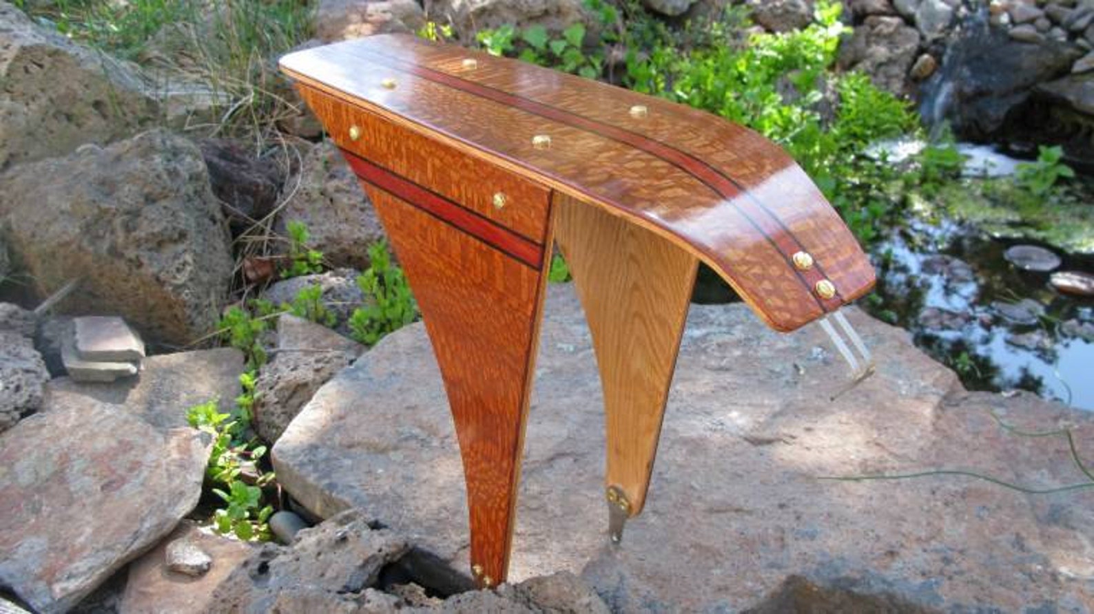 Woody's Custom Wood Rear Rack. Super Unique Design Can - Etsy