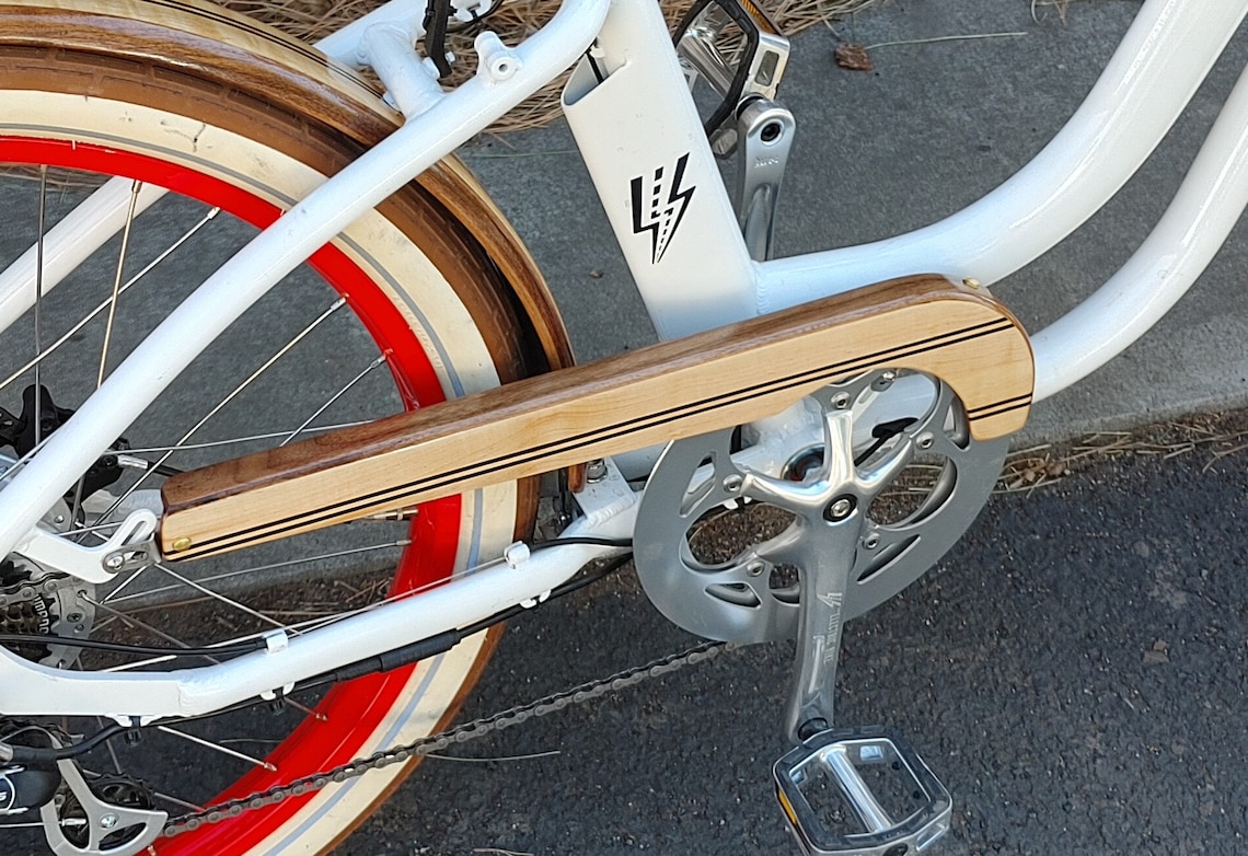 Custom Wood Bicycle Chain Guard, Pant Protector - Etsy
