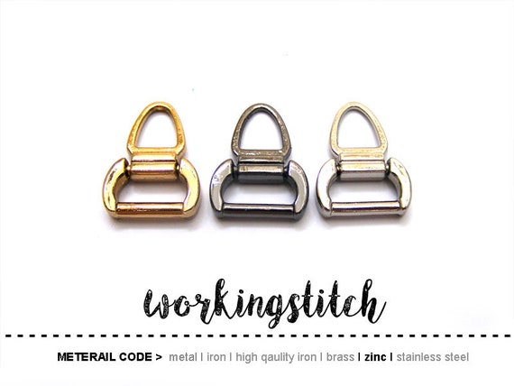 10pcs ZINC Zip Puller With Leather Strap Puller Bar for No.5 - Etsy