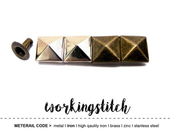 5mm Pyramid Head Studs Rivets Setter Tool - Etsy