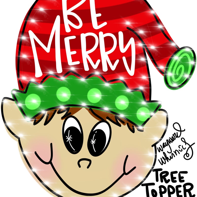Elf Christmas Tree - Etsy