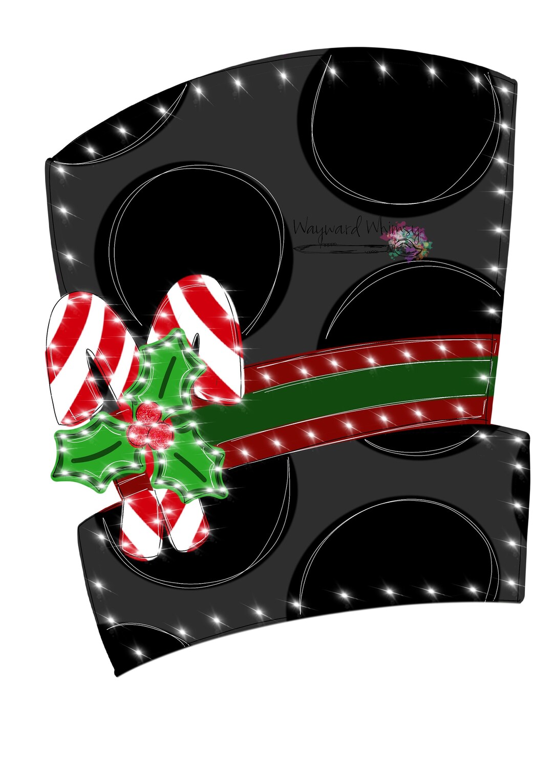 Tree Topper Template Christmas Hat- Snowman Hat- Downloadable File ...