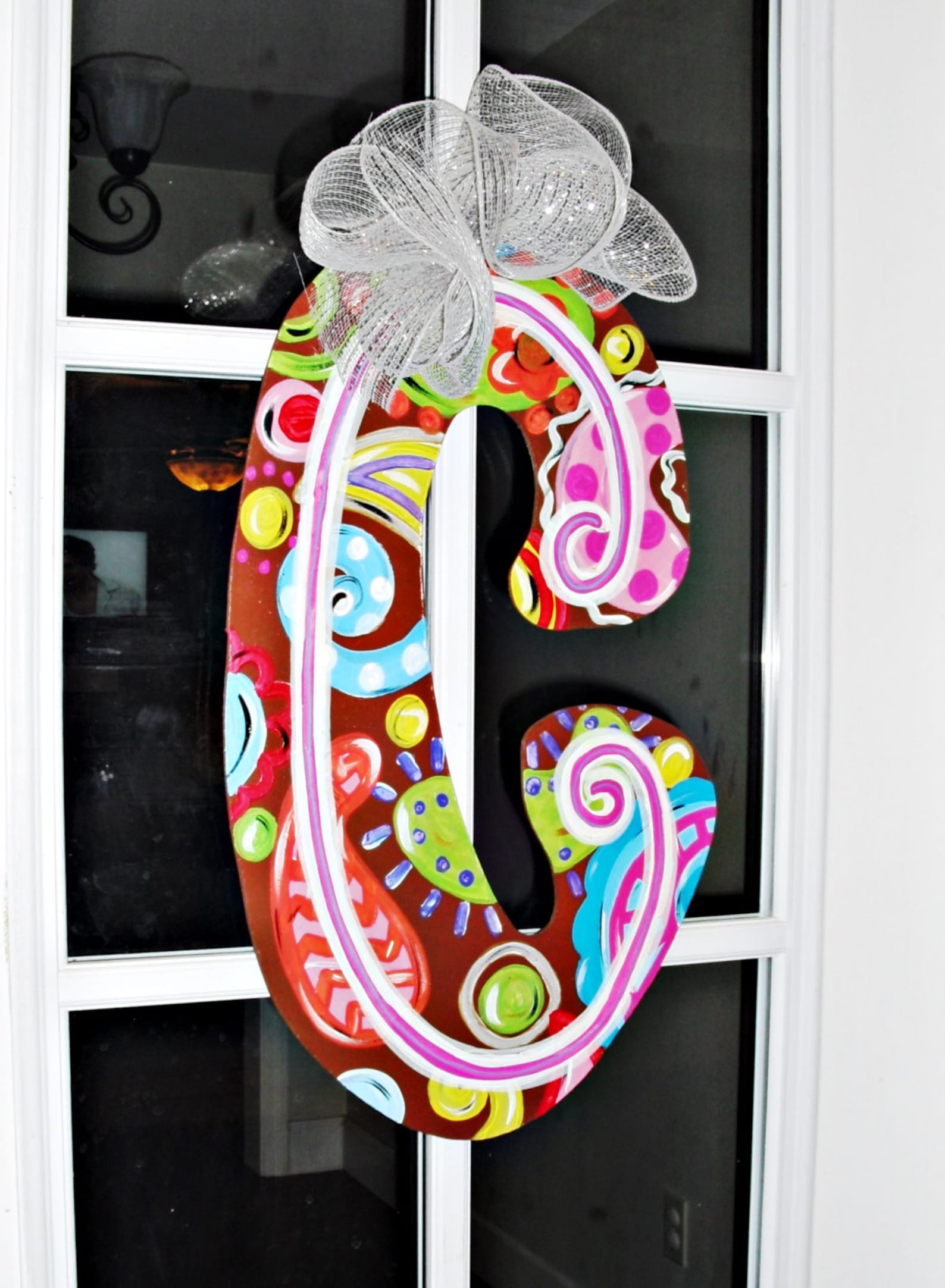 Alphabet Wood Cut Out Hanger - Etsy