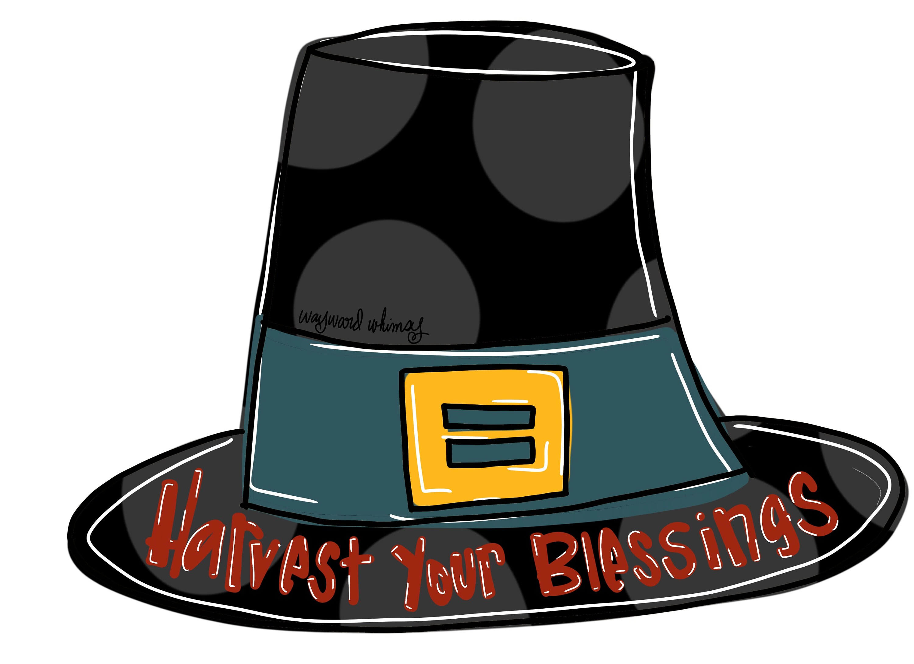 Pilgrim Hat Printable