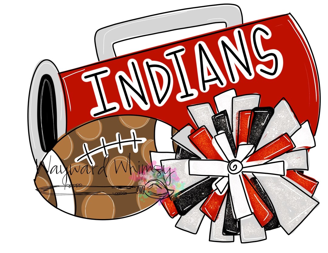 Football Cheer Door Hanger Downloadable File Printable Template - Etsy