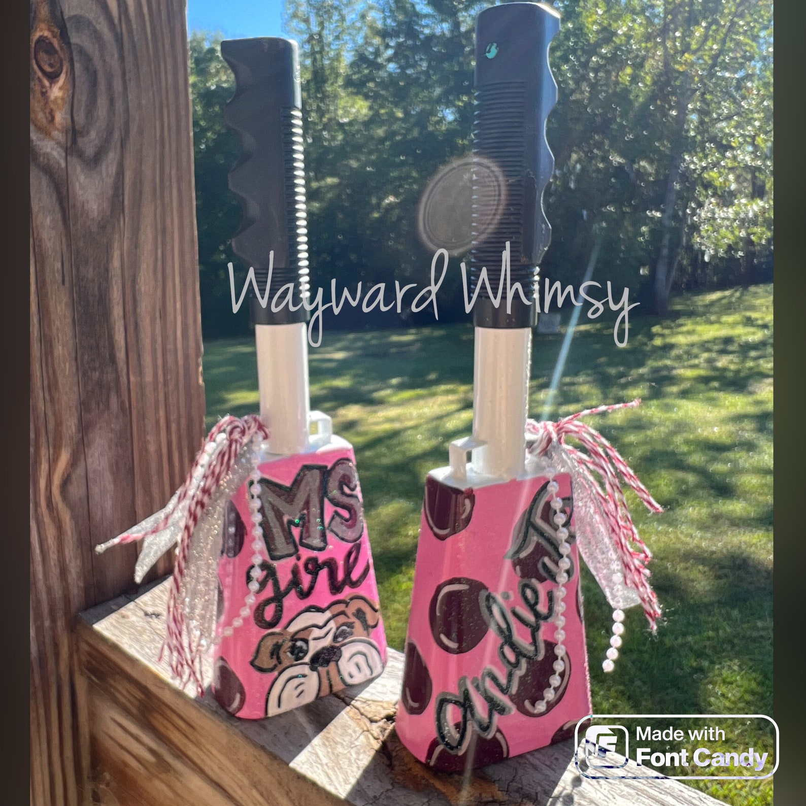 Custom Painted Cowbell Customer Provides Details - Etsy