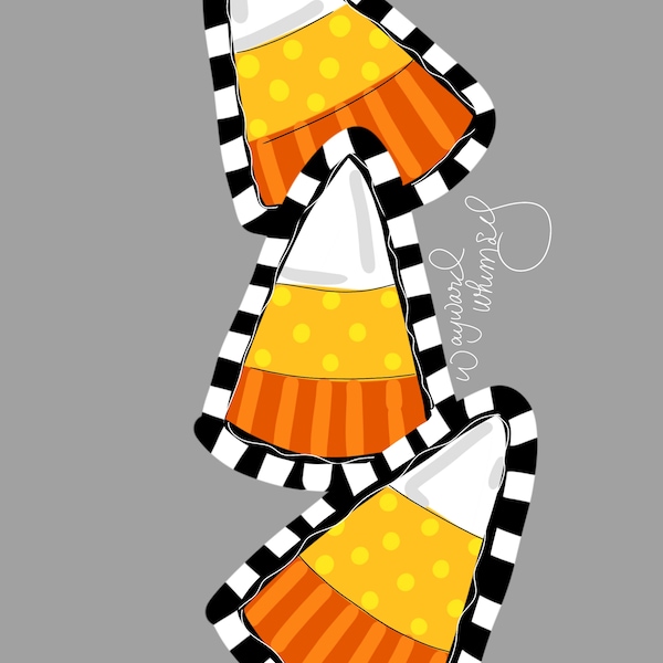 Candy Corn Template - Etsy