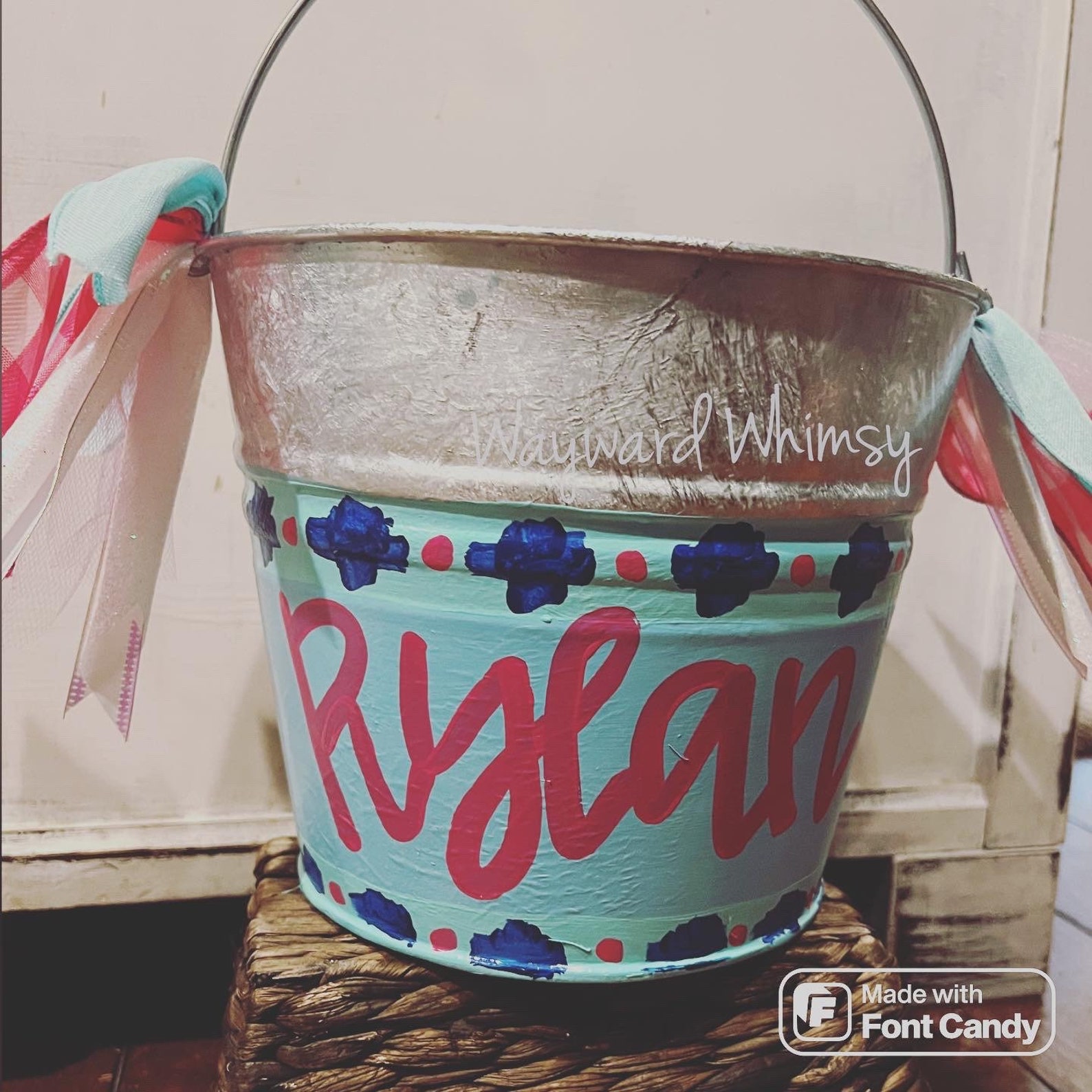 Western Cowboy Cowgirl Theme Personalized Galvanized Bucket | Etsy