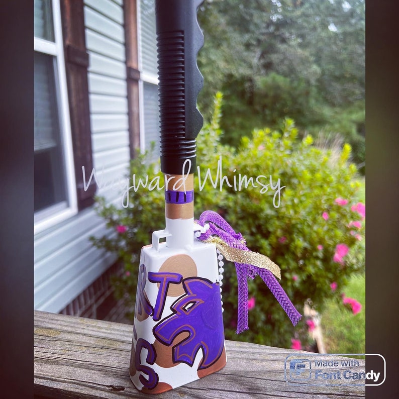 Custom Painted Cowbell Customer Provides Details - Etsy