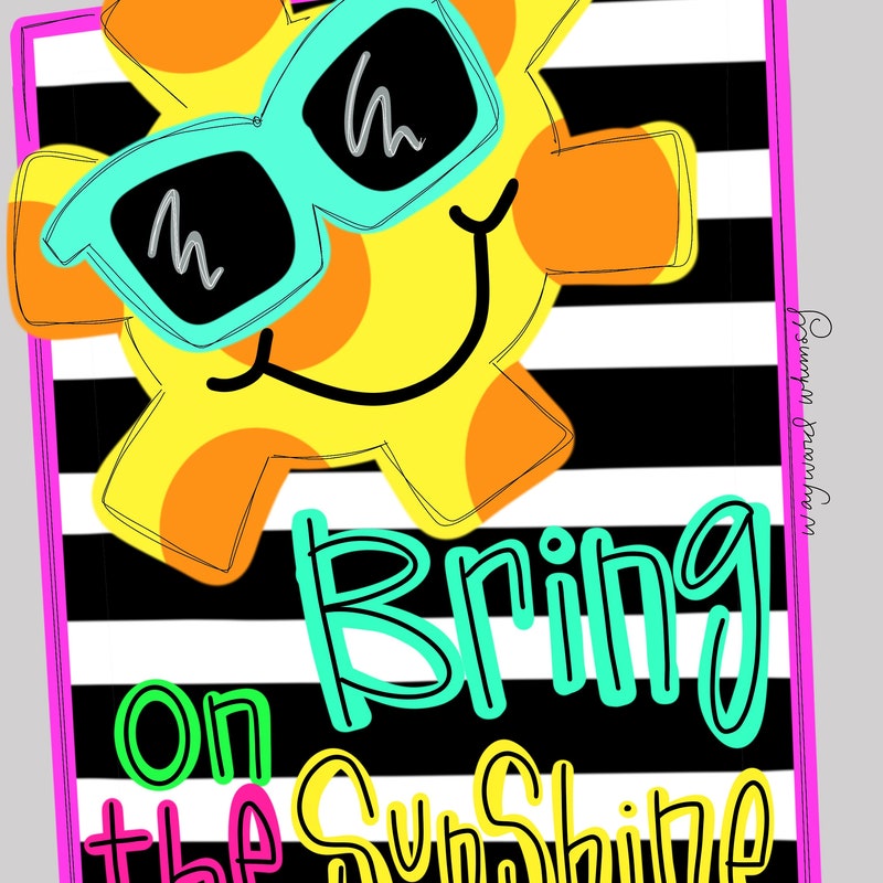 Bring Sunshine - Etsy