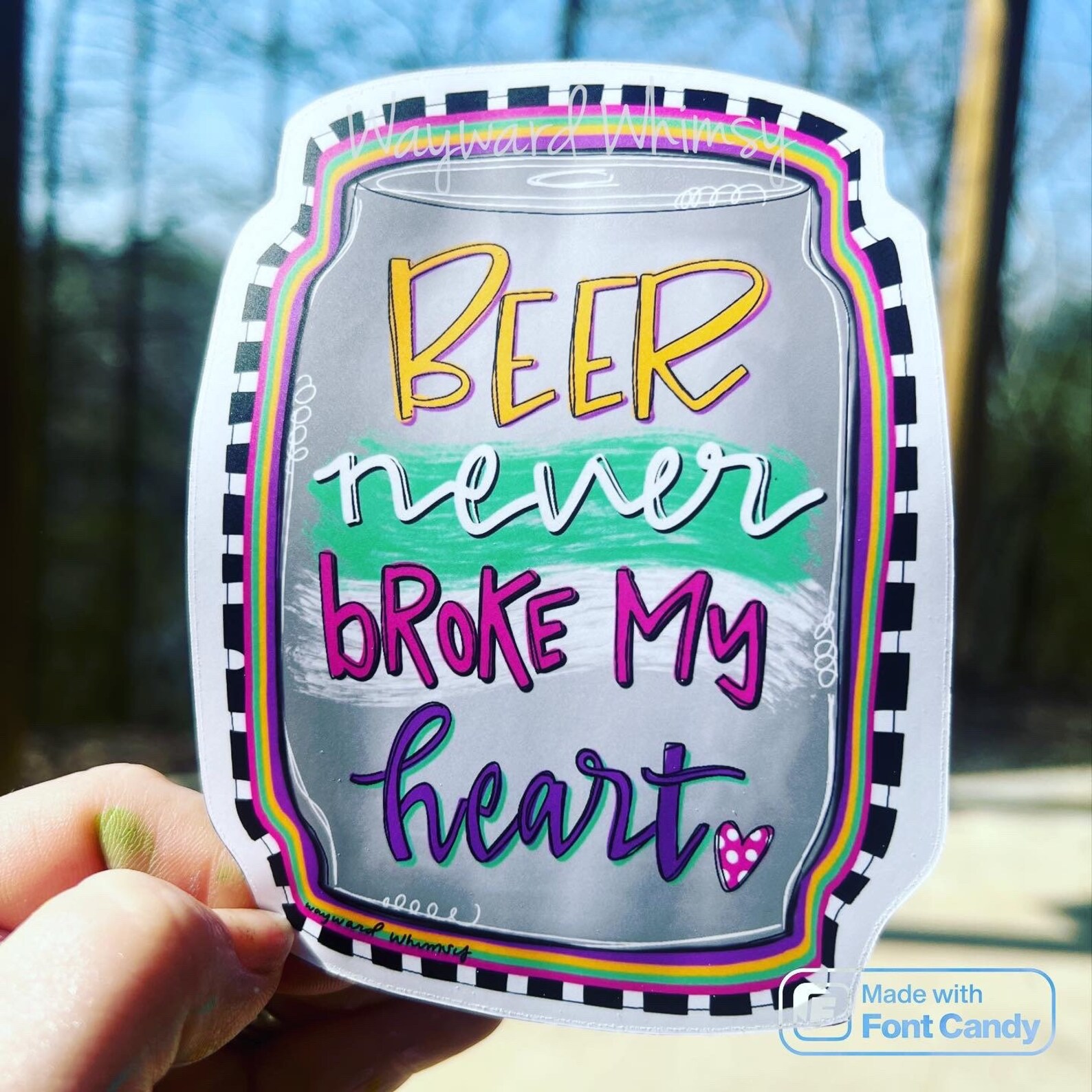 6 Piece Boozy Sticker Pack- Vinyl Sticker - Water and Fade Resistant ...