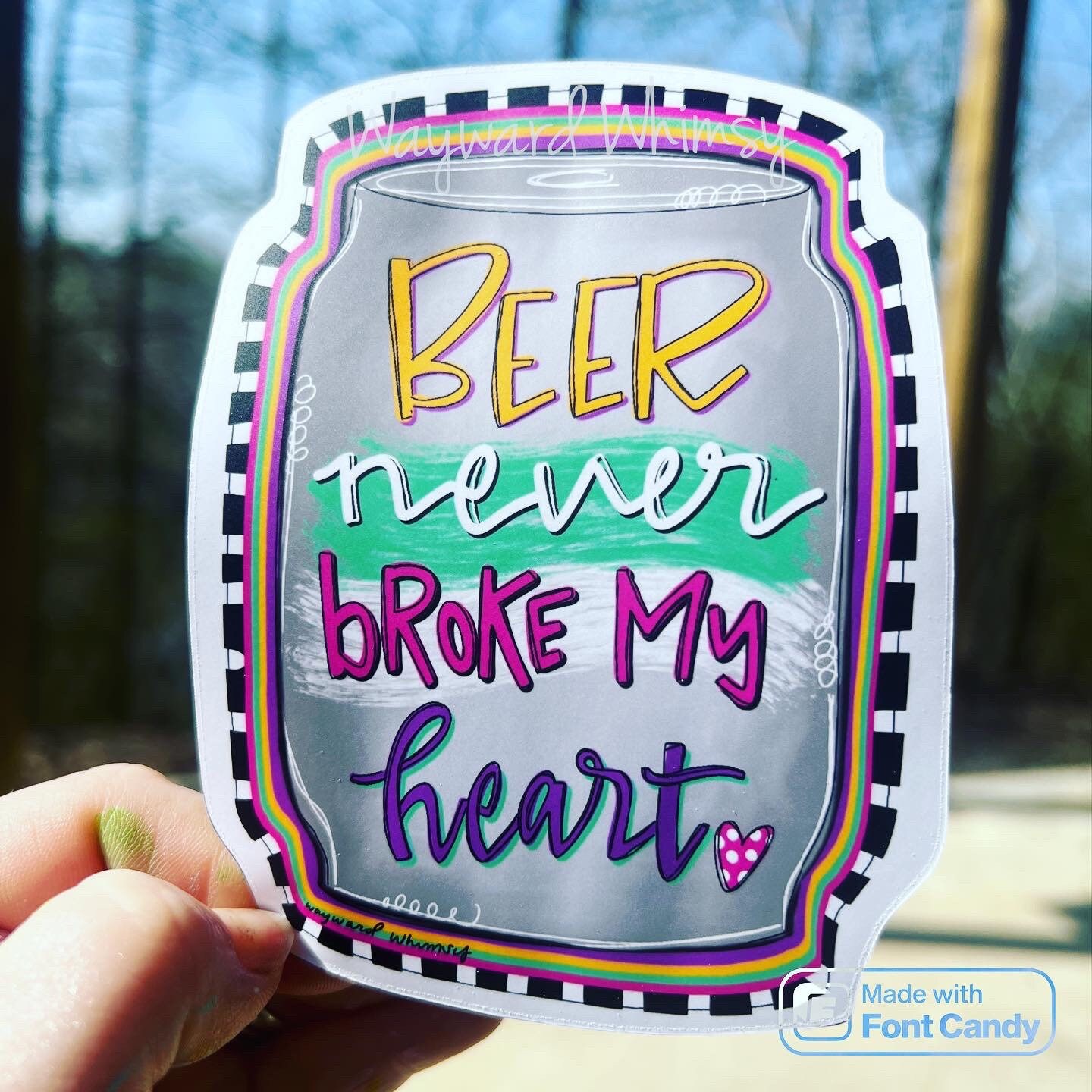 6 Piece Boozy Sticker Pack- Vinyl Sticker - Water and Fade Resistant ...