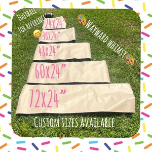True Crime Hand Painted Custom Party Banner- Birthday Banner- Kraft ...
