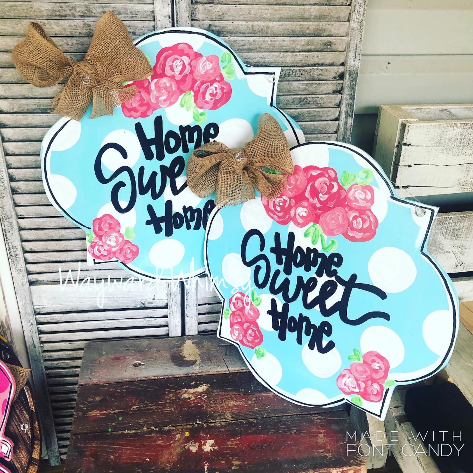 Home Sweet Home Home Welcome Sign Wood Cut Out Hanger - Etsy