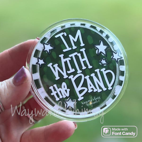 Band Button - Etsy