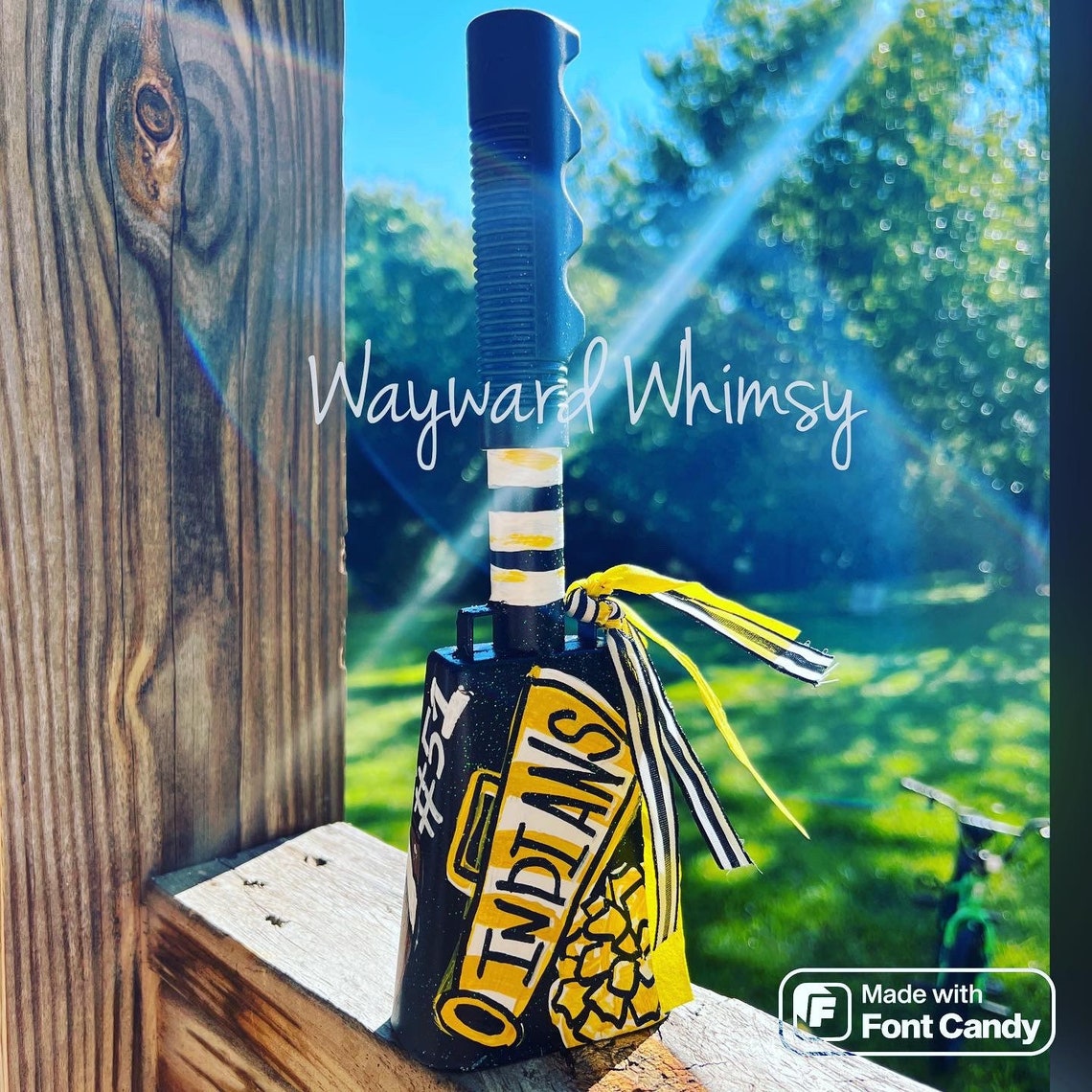 Custom Painted Cowbell Customer Provides Details - Etsy