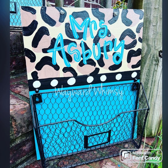 Office Mailbox Teacher Mailbox Wall Pocket Wall File Mail - Etsy