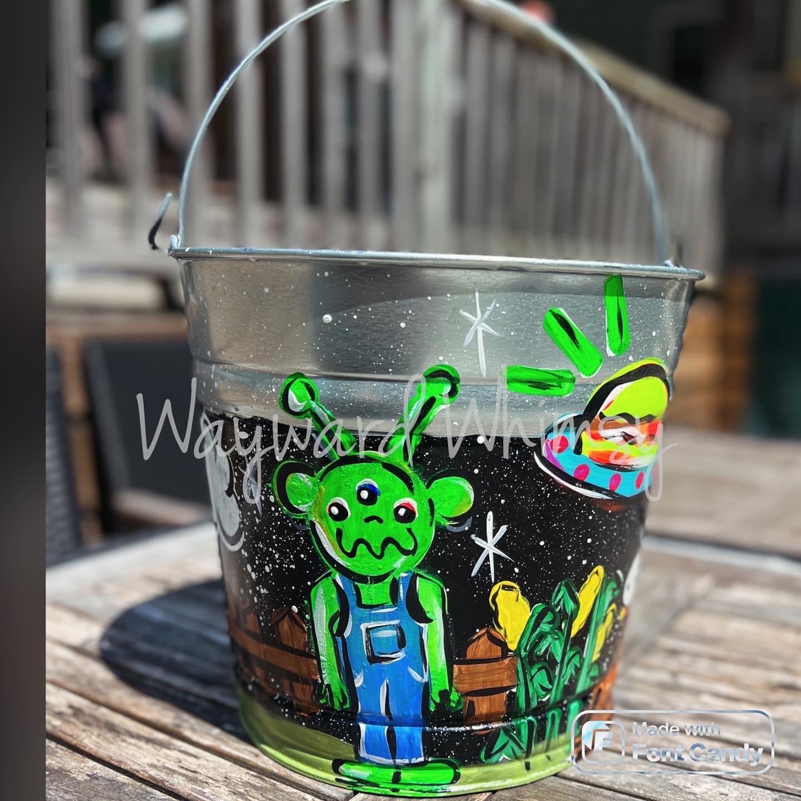 Welder Custom Personalized and Hand Painted 12 Quart Bucket - Welding ...
