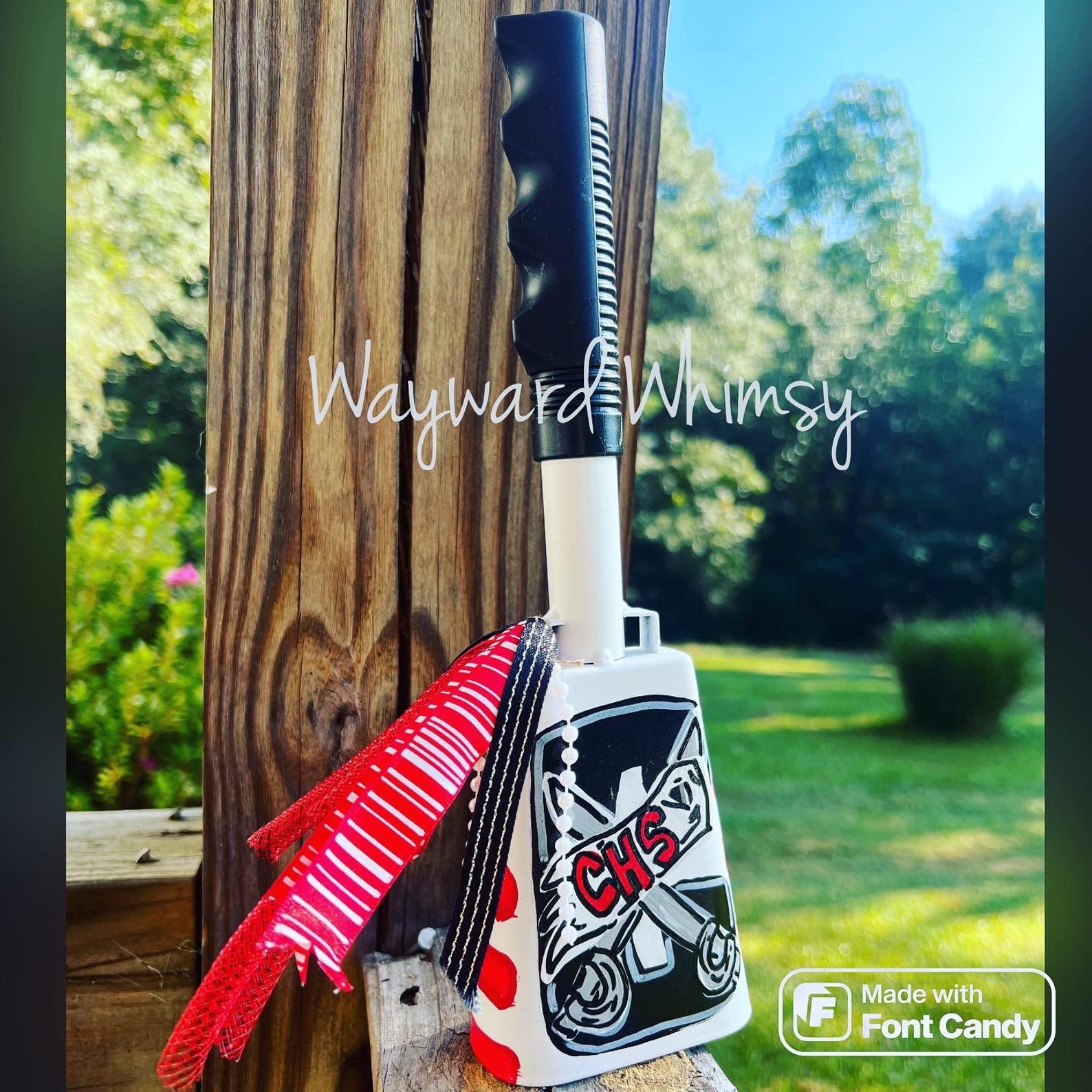 Custom Painted Cowbell Customer Provides Details - Etsy
