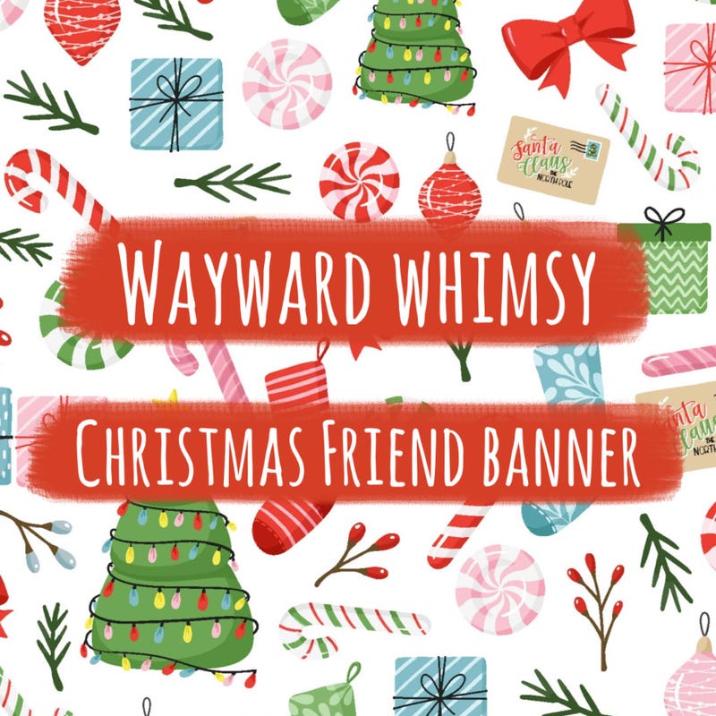 Elf Banner Craft Paper - Etsy