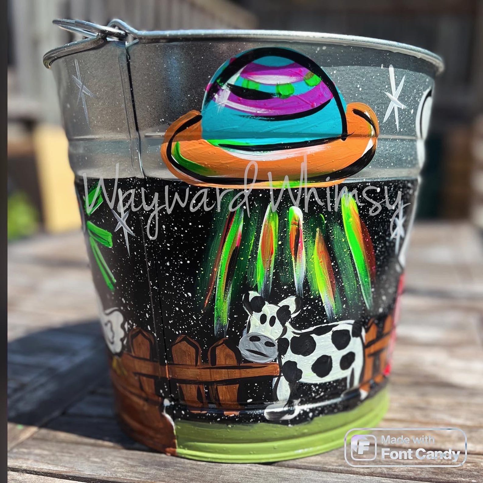 Welder Custom Personalized and Hand Painted 12 Quart Bucket - Welding ...
