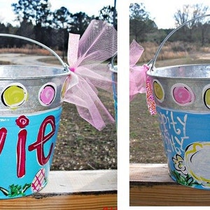 Personalized EASTER Pails Buckets - Etsy