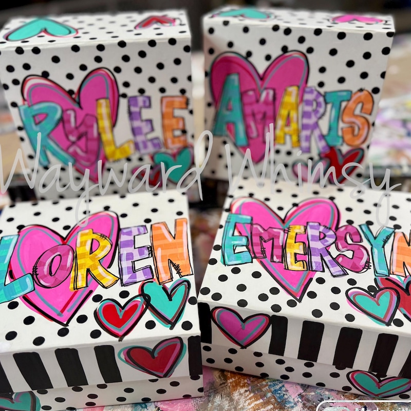 Valentines Day Box Bin - Etsy