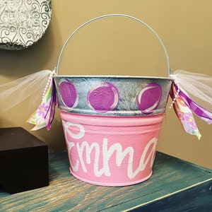 Personalized EASTER Pails Buckets - Etsy
