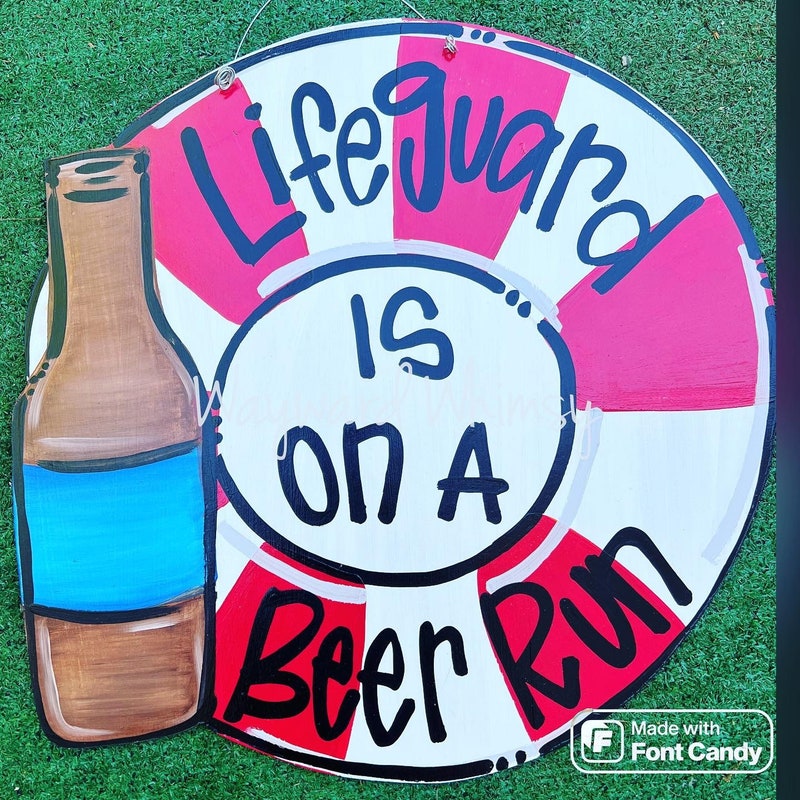Lifeguard Signs - Etsy