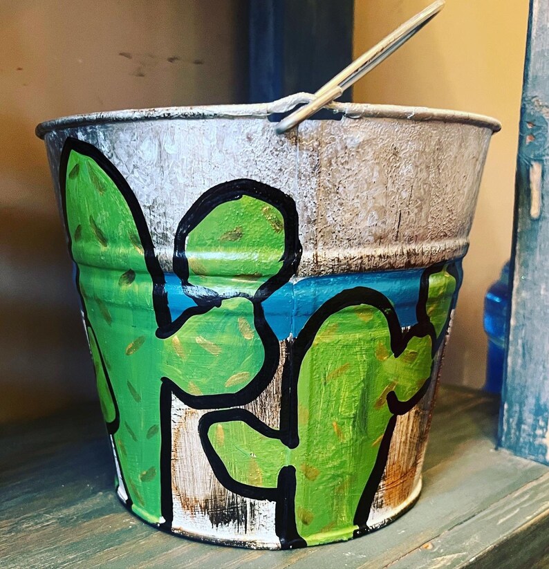 Western Cowboy Cowgirl Theme Personalized Galvanized Bucket - Etsy