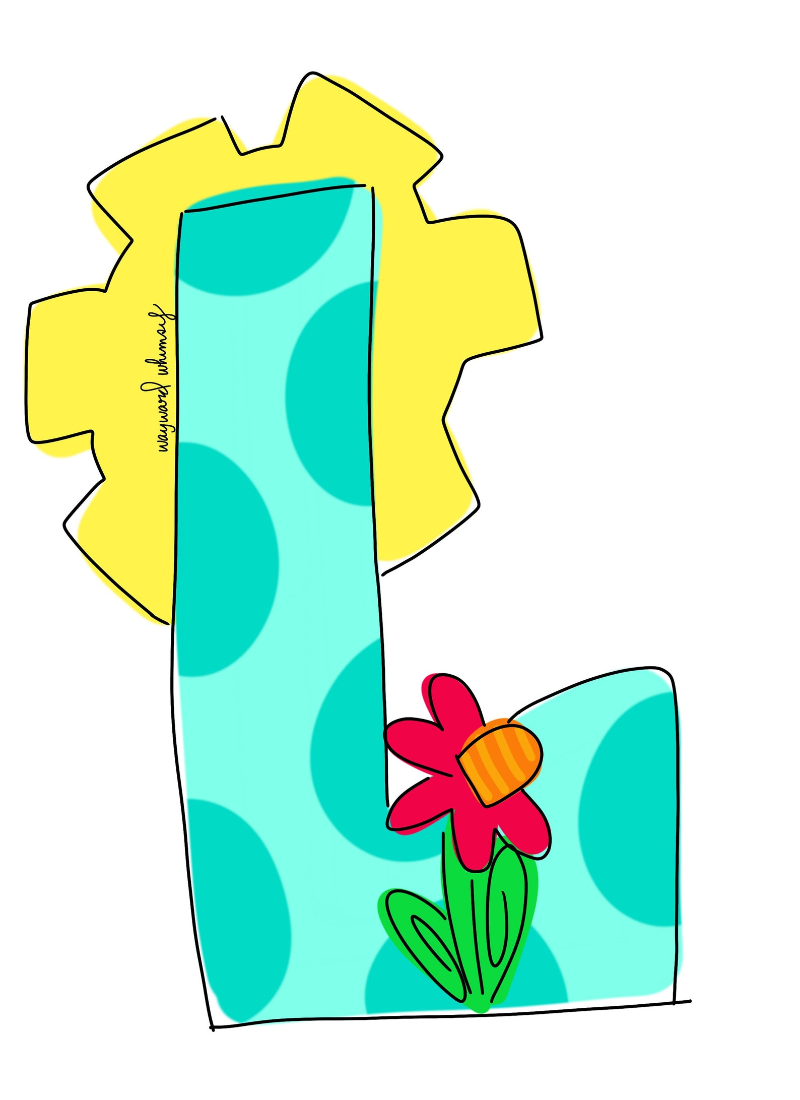 Spring Letter L Door Hanger Downloadable File Printable - Etsy