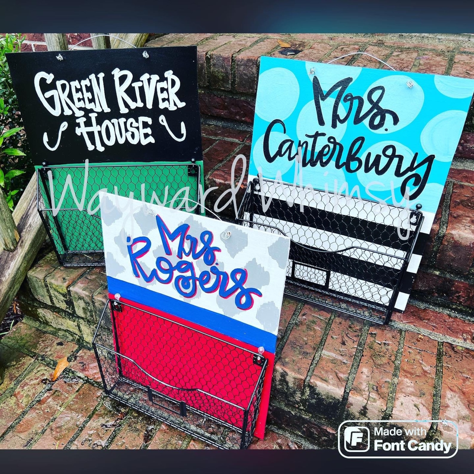 Office Mailbox Teacher Mailbox Wall Pocket Wall File Mail - Etsy