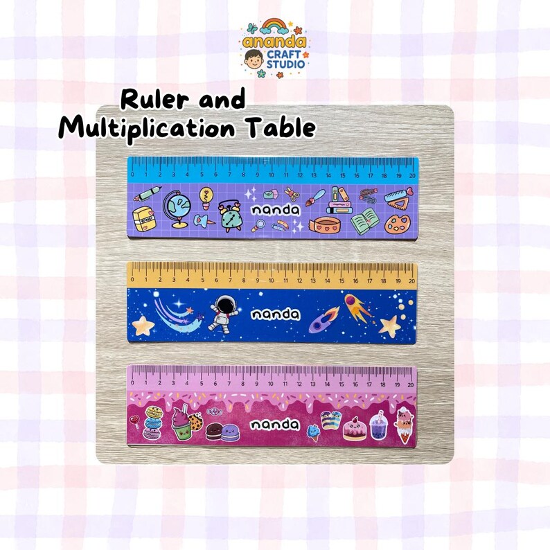 Back-to-school Kids' Rulers, School Supplies, Classroom Supplies ...