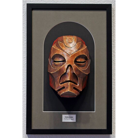 Volsung Dragon Priest Mask | Etsy