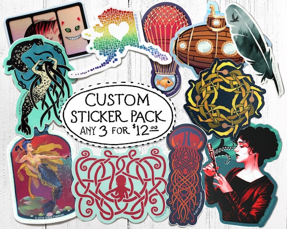 Custom Sticker Pack | Etsy