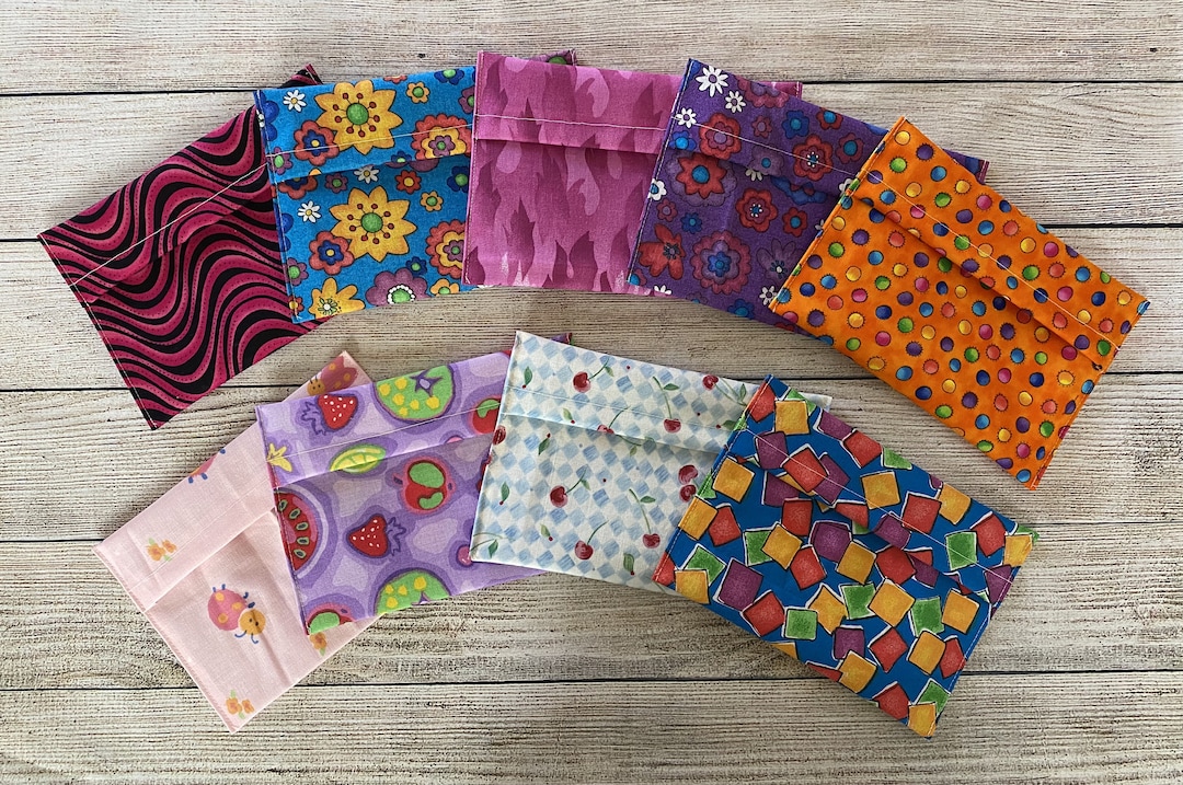 ONE Medium Pad Wrapper - Regular Flow Pad Size - Menstrual Pad Bag - Etsy