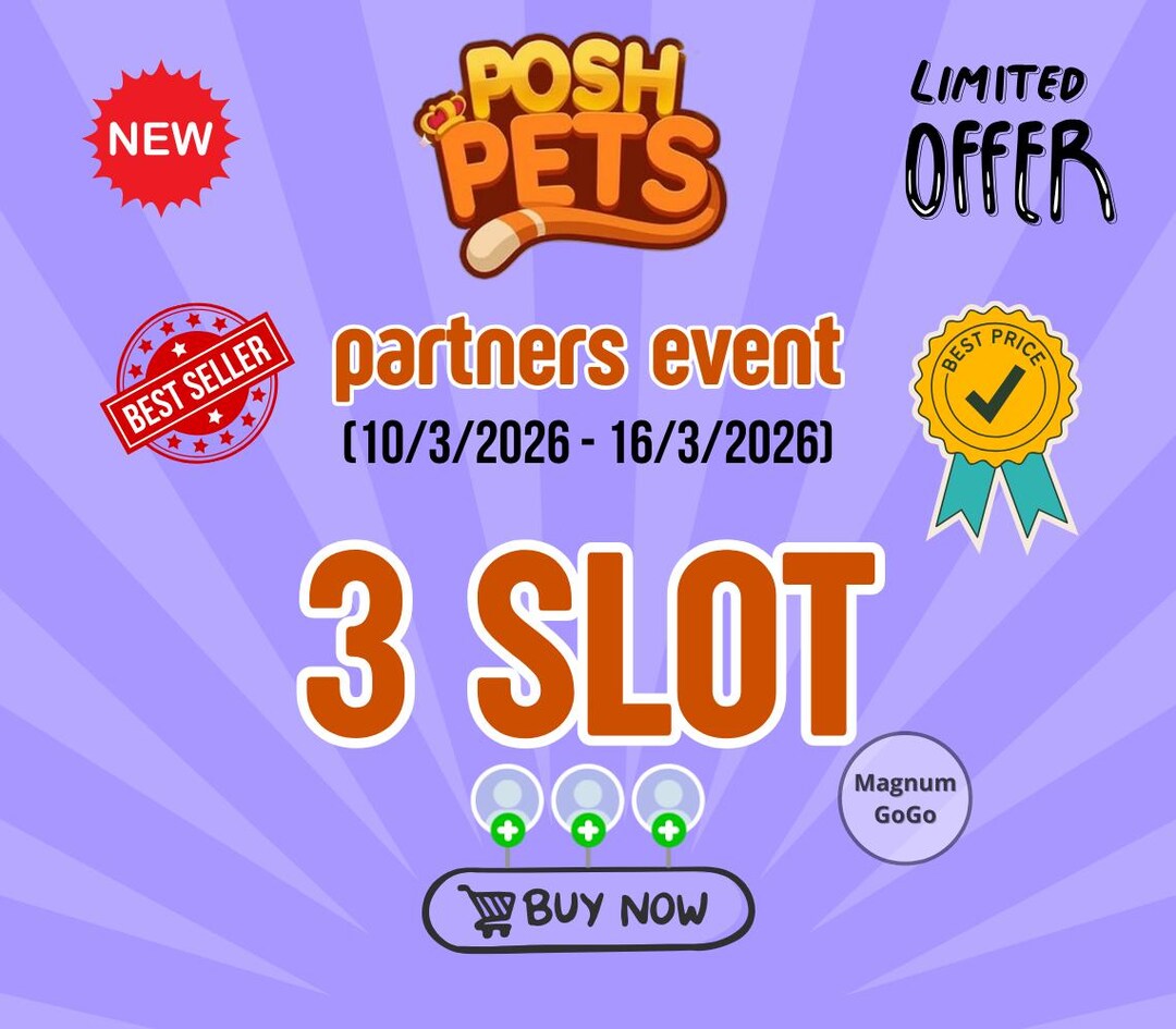 Monopoly Go Partners Event Slots: 80k Points Full Carry - Three Slots ...