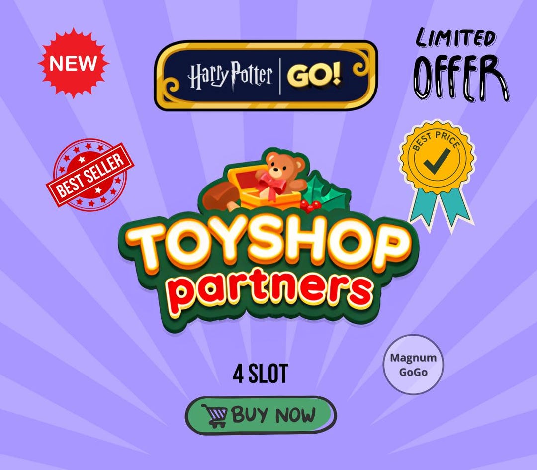 Monopoly Go Toyshop Partners Event Slots: 80k Points Full Carry - 4 ...