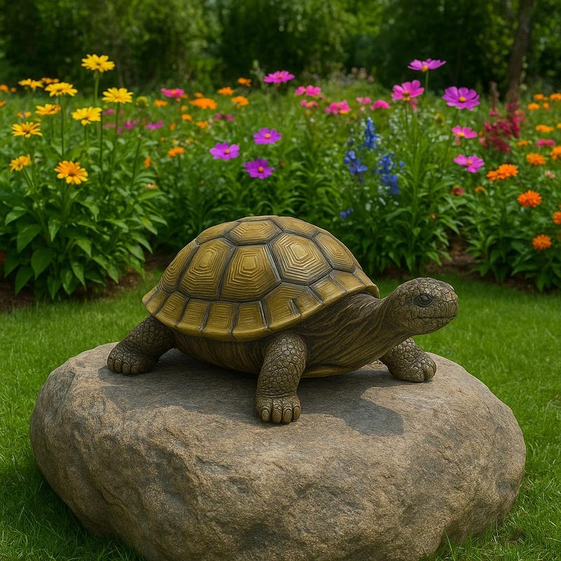 Tortoise Outdoor Ornament - Etsy