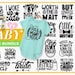 Baby SVG Bundle Graphics - Etsy