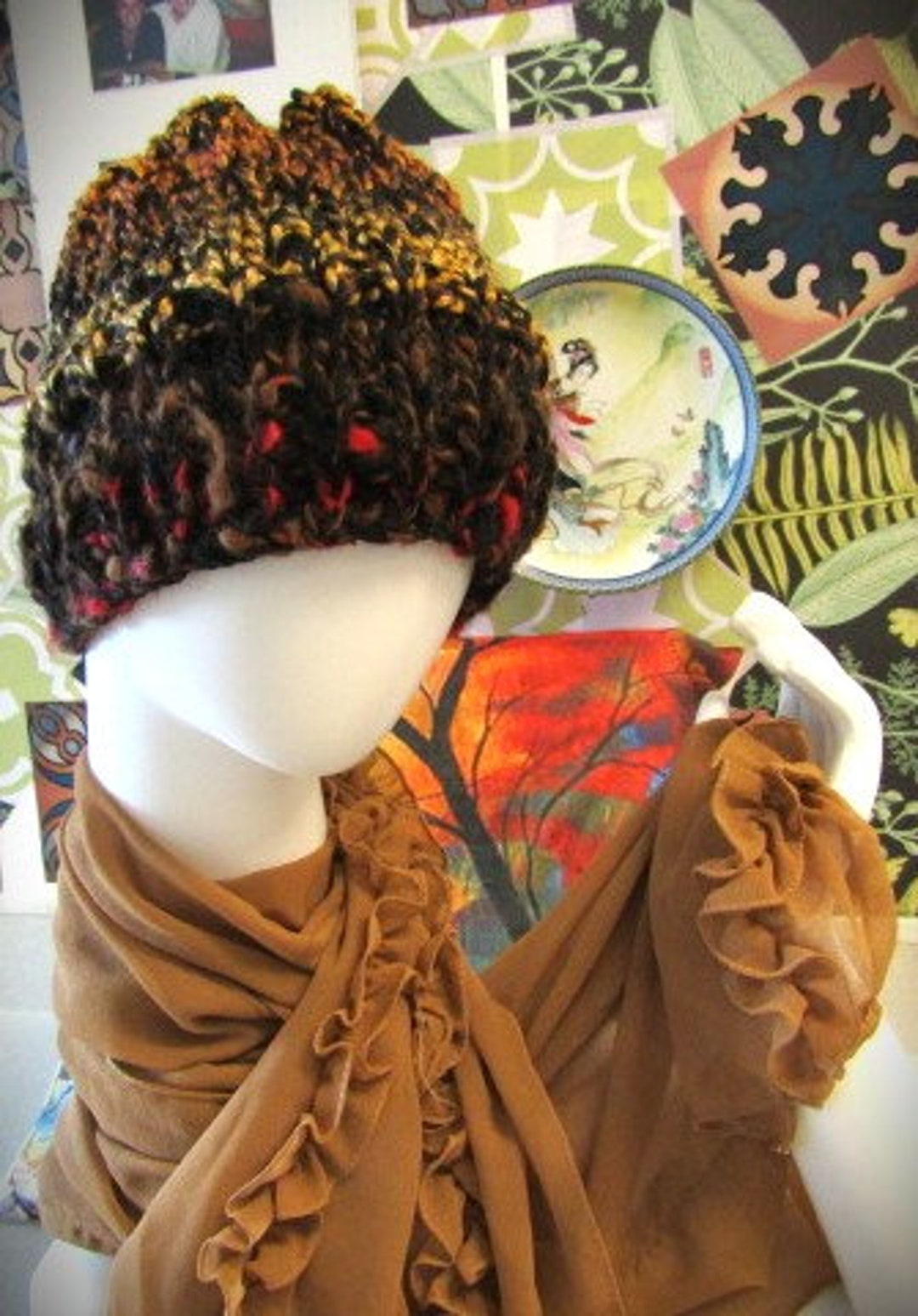 Rustic Woodsy Hat - Etsy